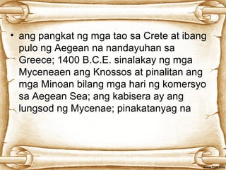 Kabihasnang greek | PPT