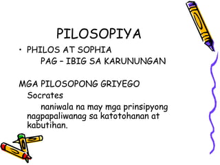 ang kabihasnang griyego | PPT