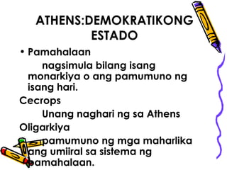 ang kabihasnang griyego | PPT