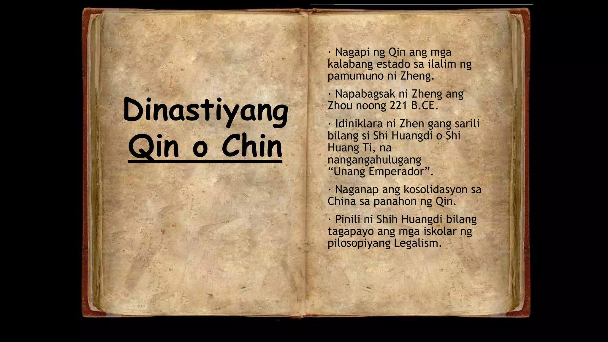 Kabihasnang huang ho o tsina | PPTX