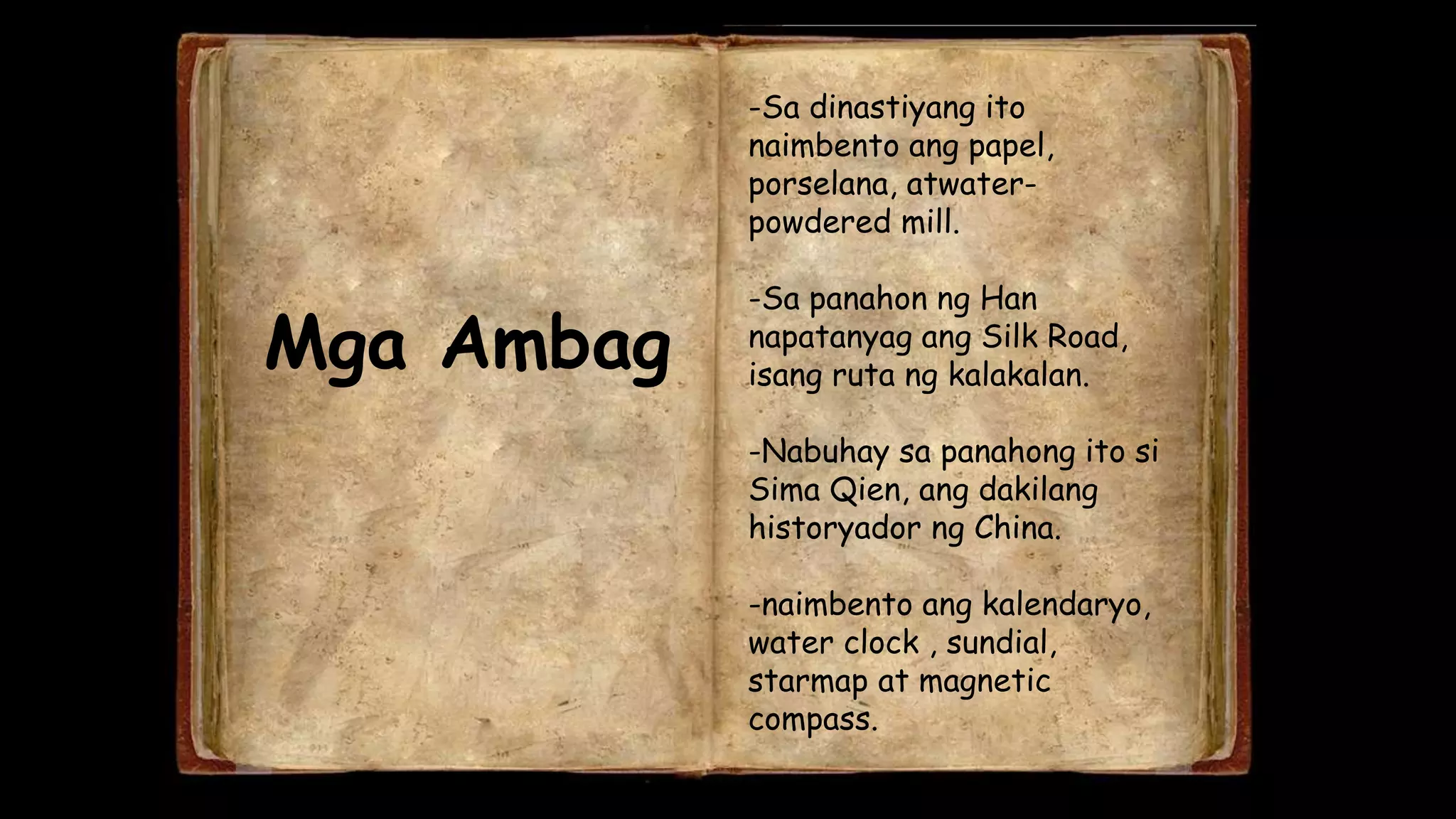 Kabihasnang huang ho o tsina | PPTX