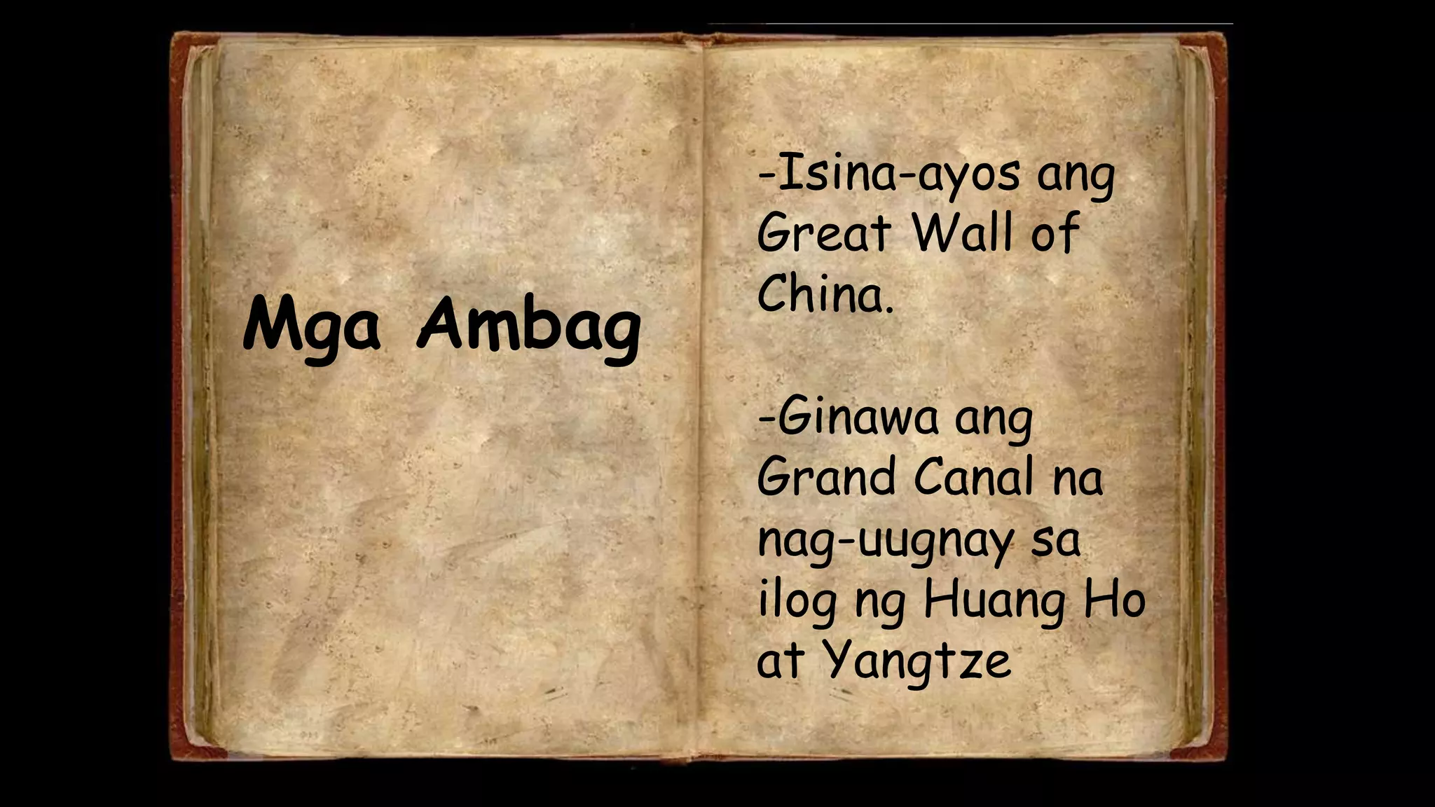 Kabihasnang huang ho o tsina | PPTX