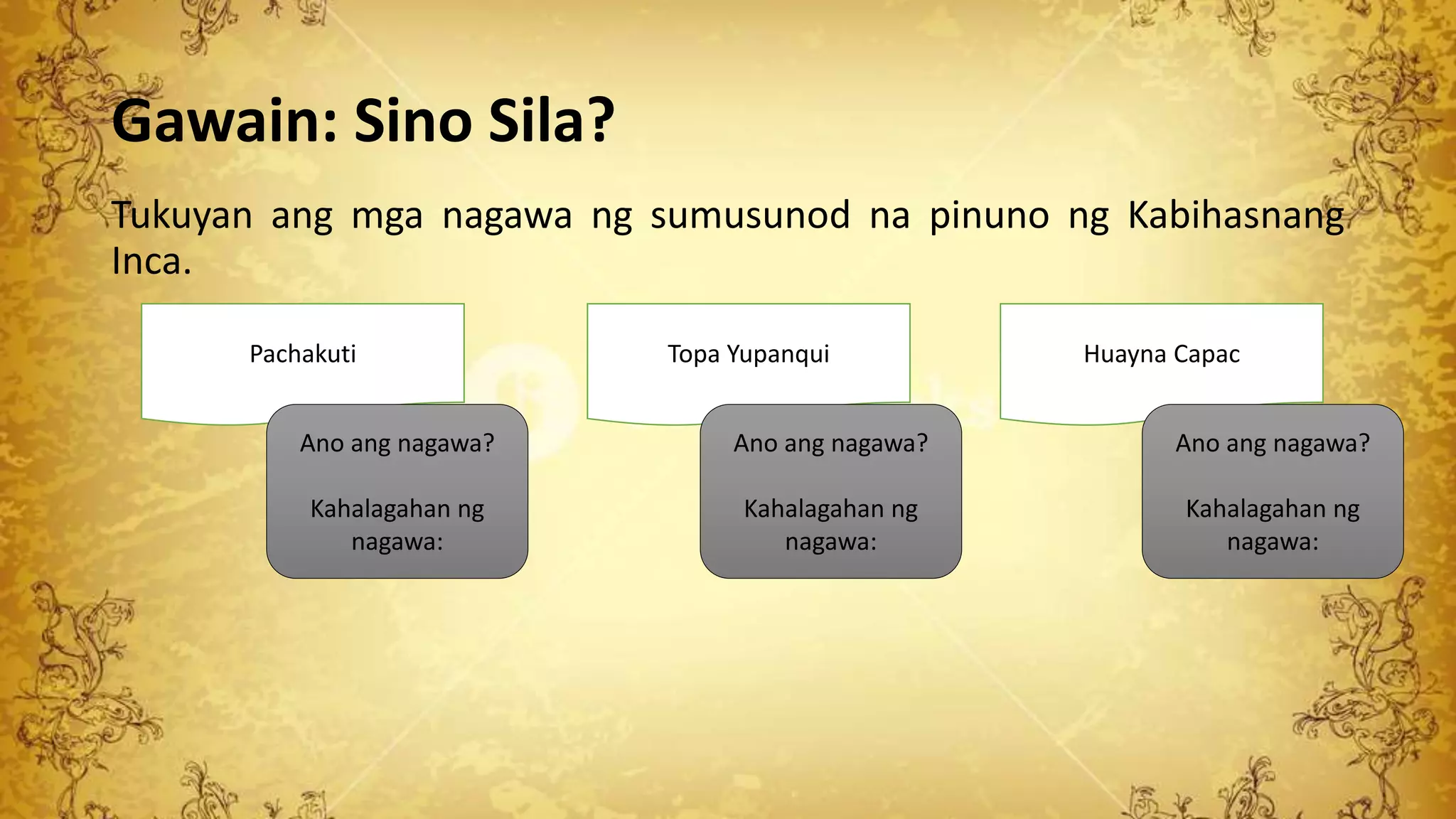 Kabihasnang Inca | PPTX