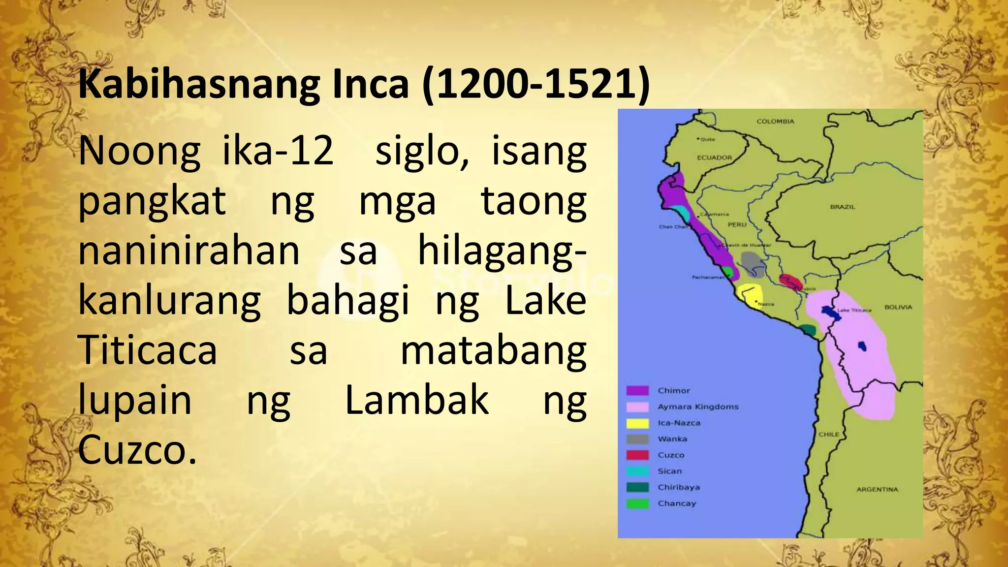 Kabihasnang Inca | PPTX