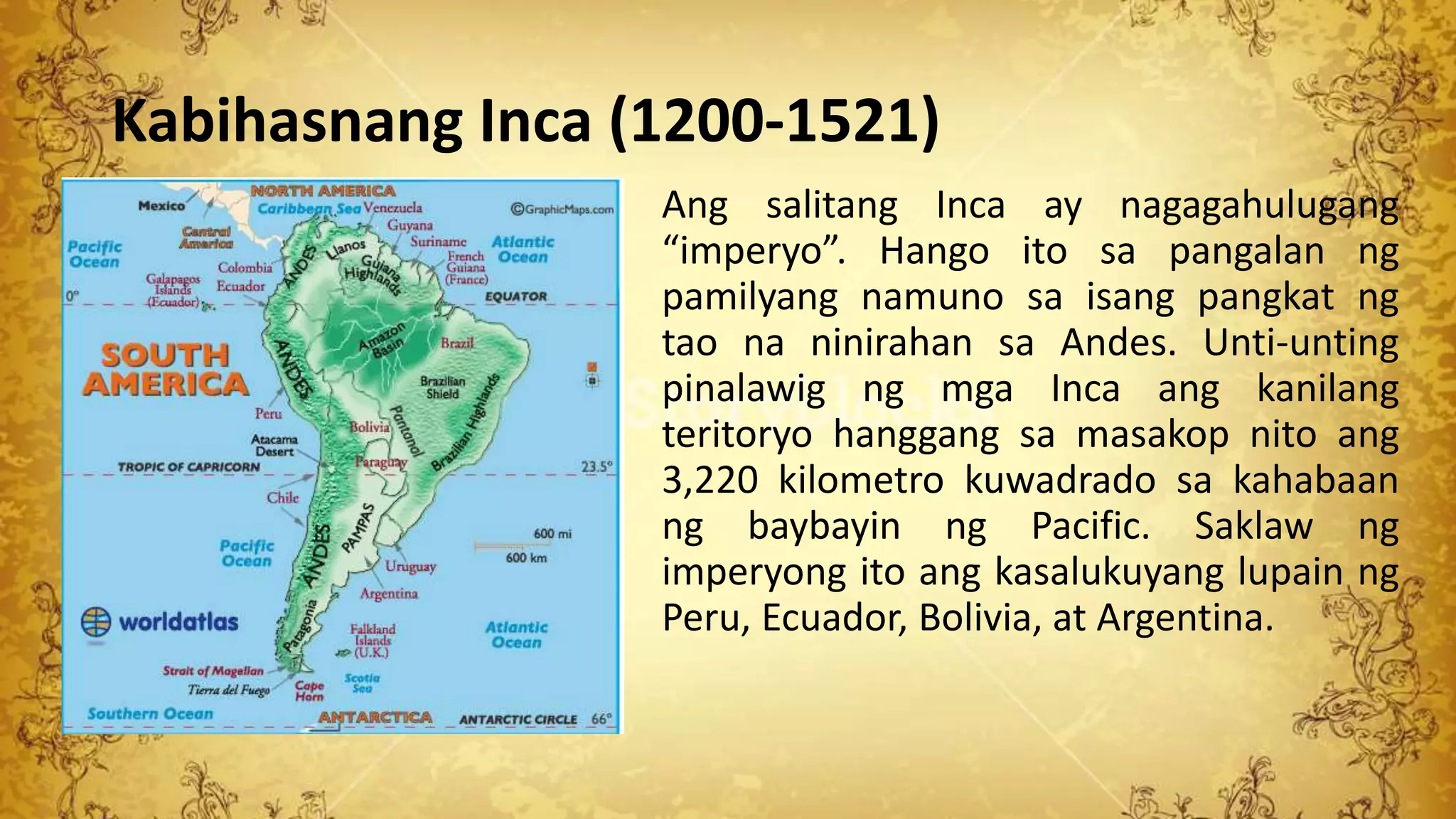 Kabihasnang Inca | PPTX