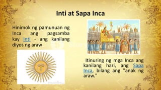 Kabihasnang Inca | PPTX