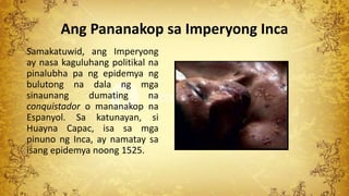 Kabihasnang Inca | PPTX