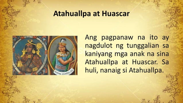 Kabihasnang Inca | PPTX
