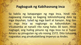 Kabihasnang Inca | PPTX