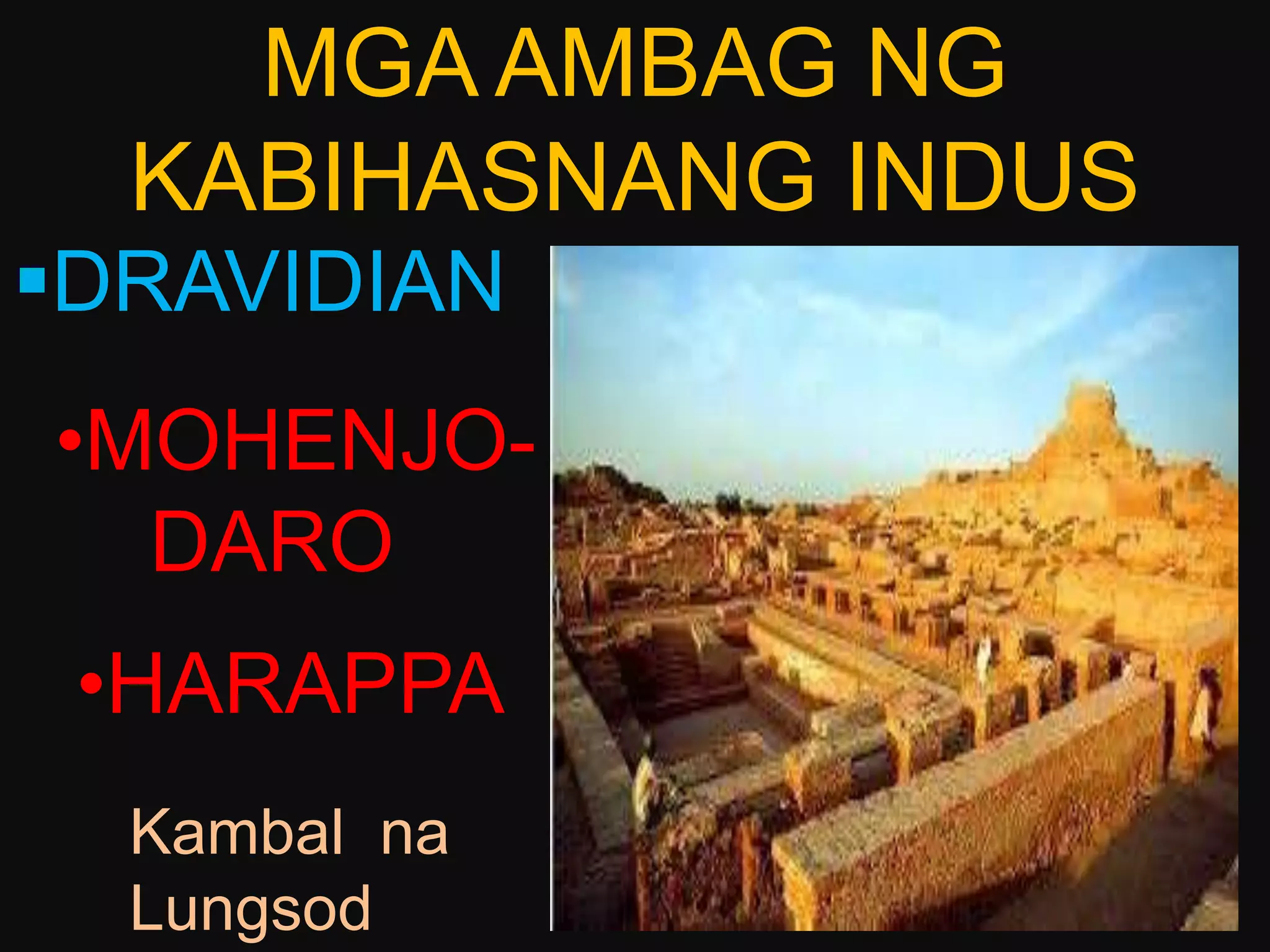 Kabihasnang Indus | PPTX