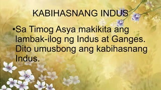 Kabihasnang indus1 | PPTX