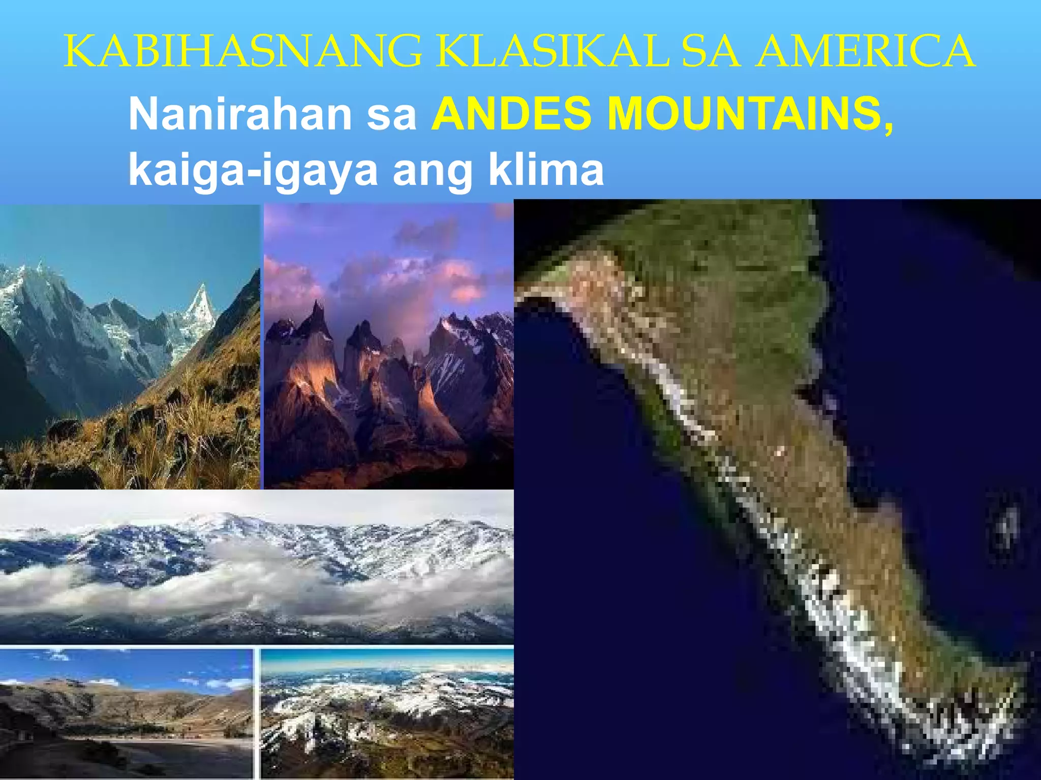 Kabihasnang klasikal sa america | PPT
