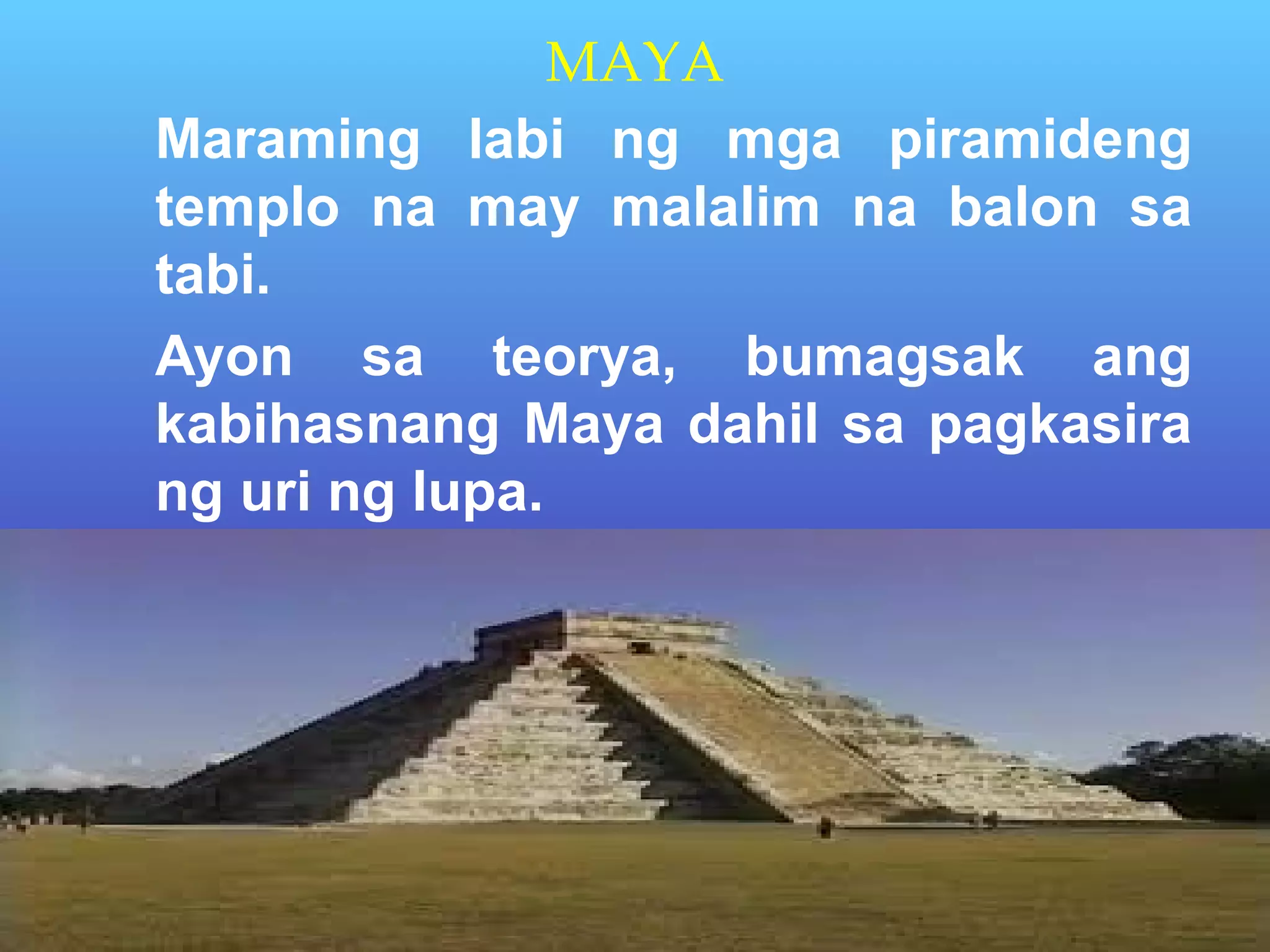 Kabihasnang klasikal sa america | PPT