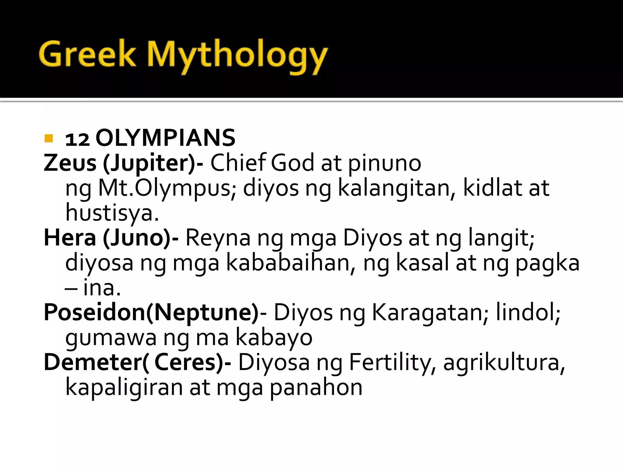 Kabihasnang Klasikal sa Mediterranean | PPTX