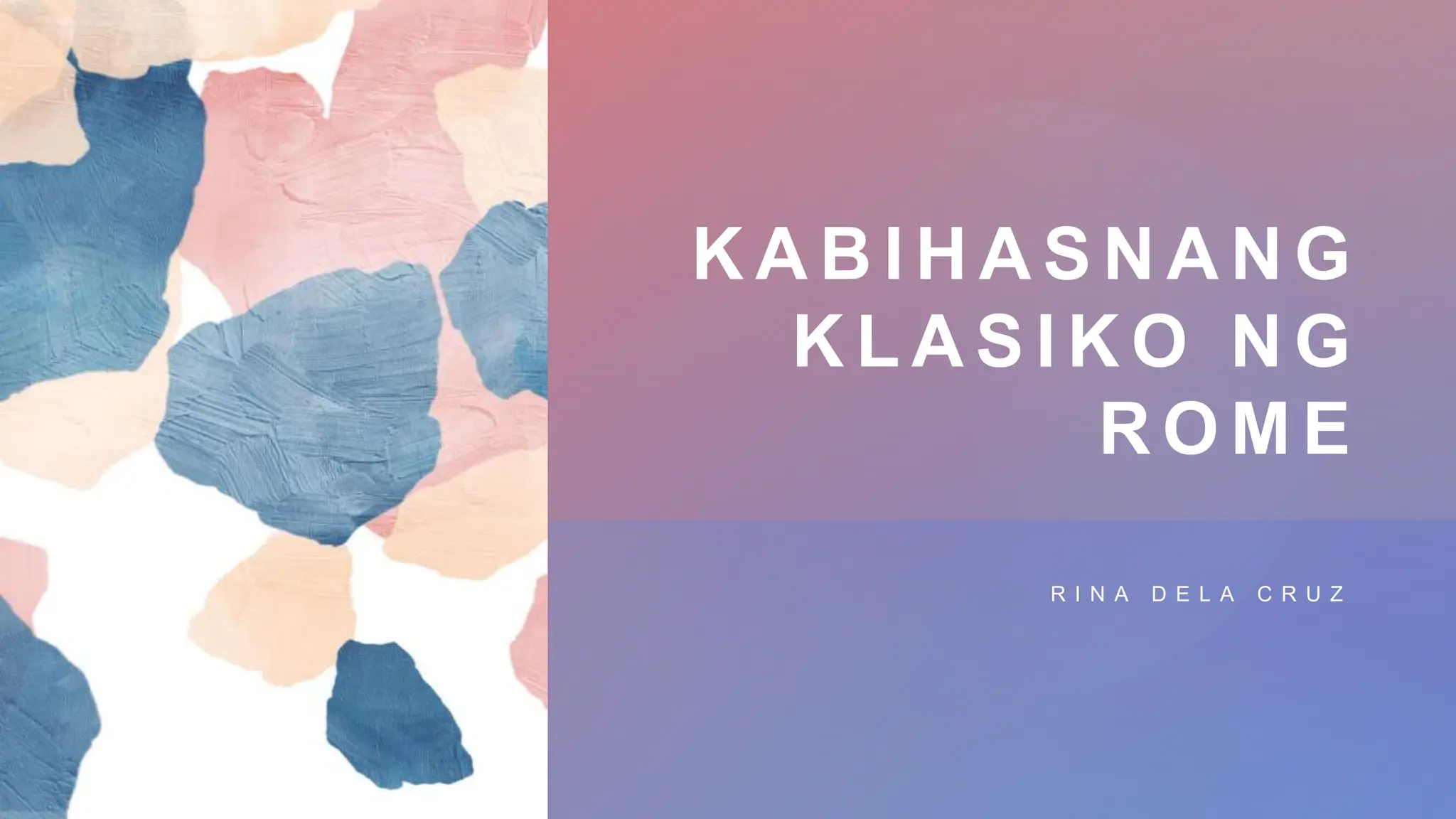 KABIHASNANG KLASIKO NG ROME(tagumpay sa Silangan).pptx