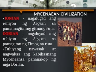ARALING PANLIPUNAN - kabihasnang Mcyenaean.pptx