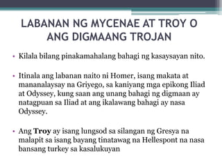 Kabihasnang Minoan at Mycenaean | PPTX