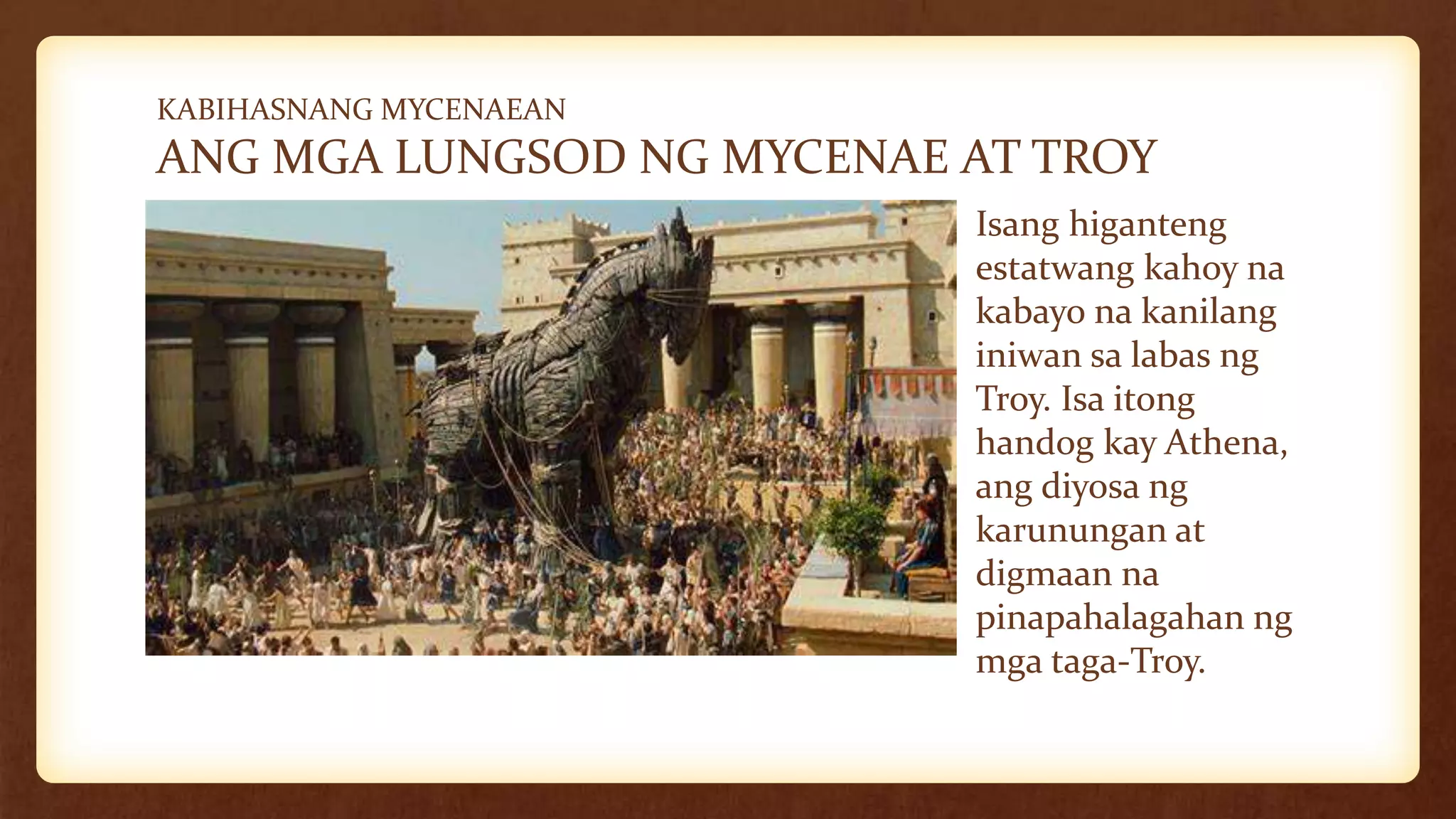 Kabihasnang Minoan at Mycenaean | PPTX