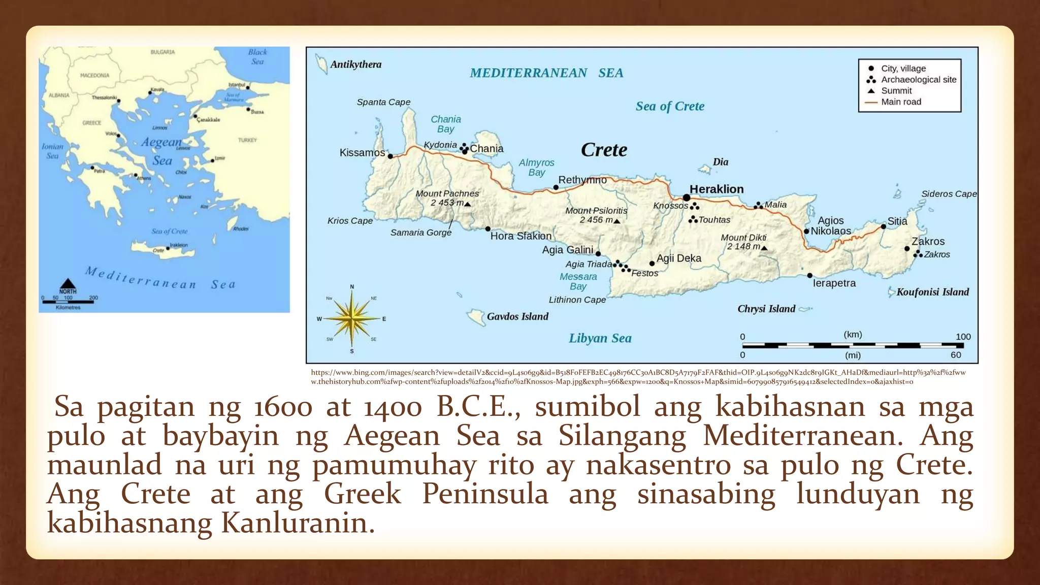 Kabihasnang Minoan at Mycenaean | PPTX