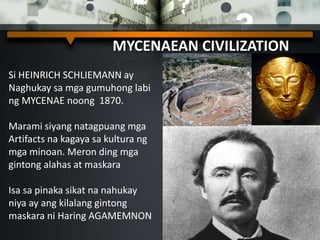 Kabihasnang mycenaean | PPTX