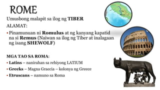 Kabihasnang Roman | PPTX