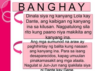 Kabilang sa mga nawawala | PPTX