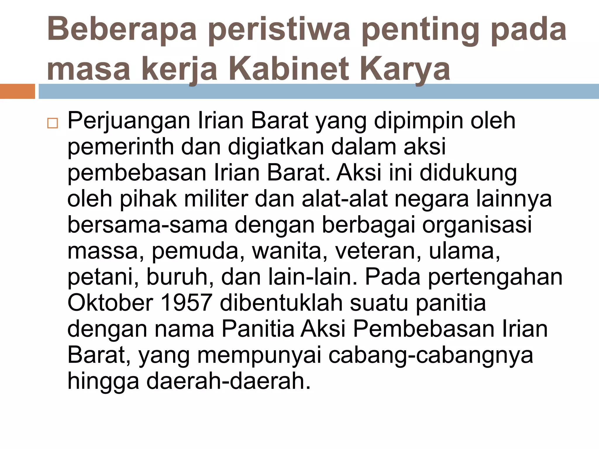 Kabinet Djuanda Ppt 