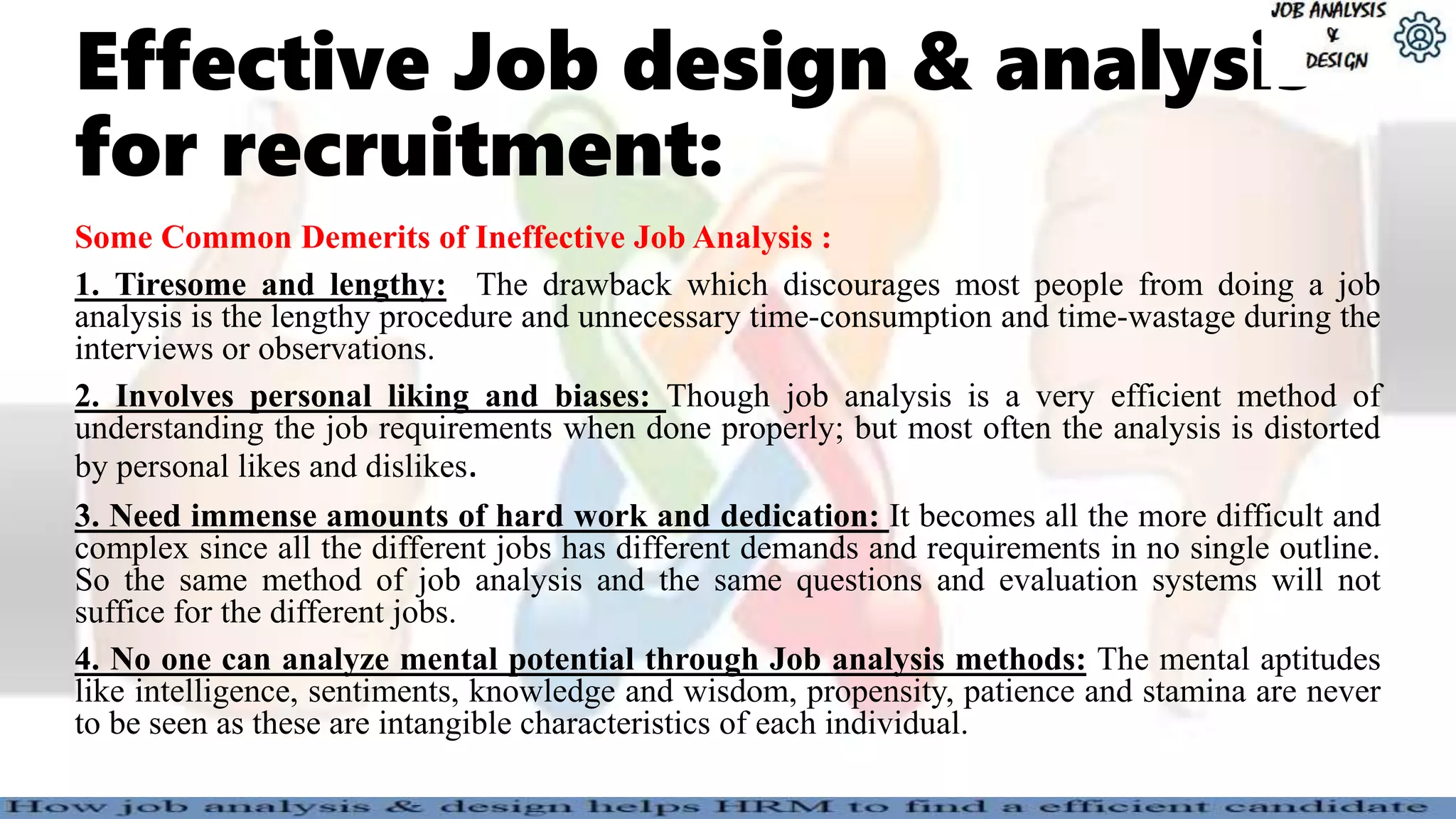 Job analysis & design | PPTX