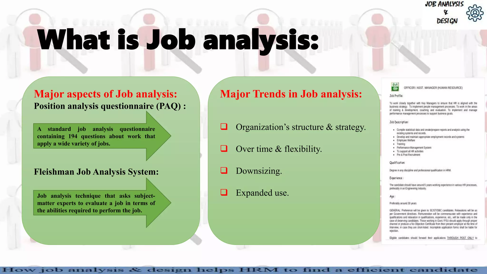 Job analysis & design | PPTX