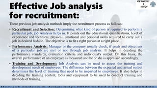 Job analysis & design | PPTX