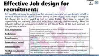 Job analysis & design | PPTX
