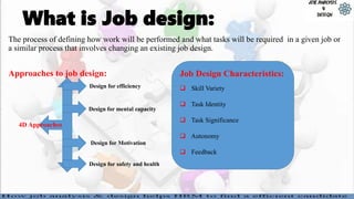 Job analysis & design | PPTX