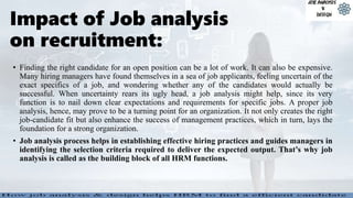 Job analysis & design | PPTX