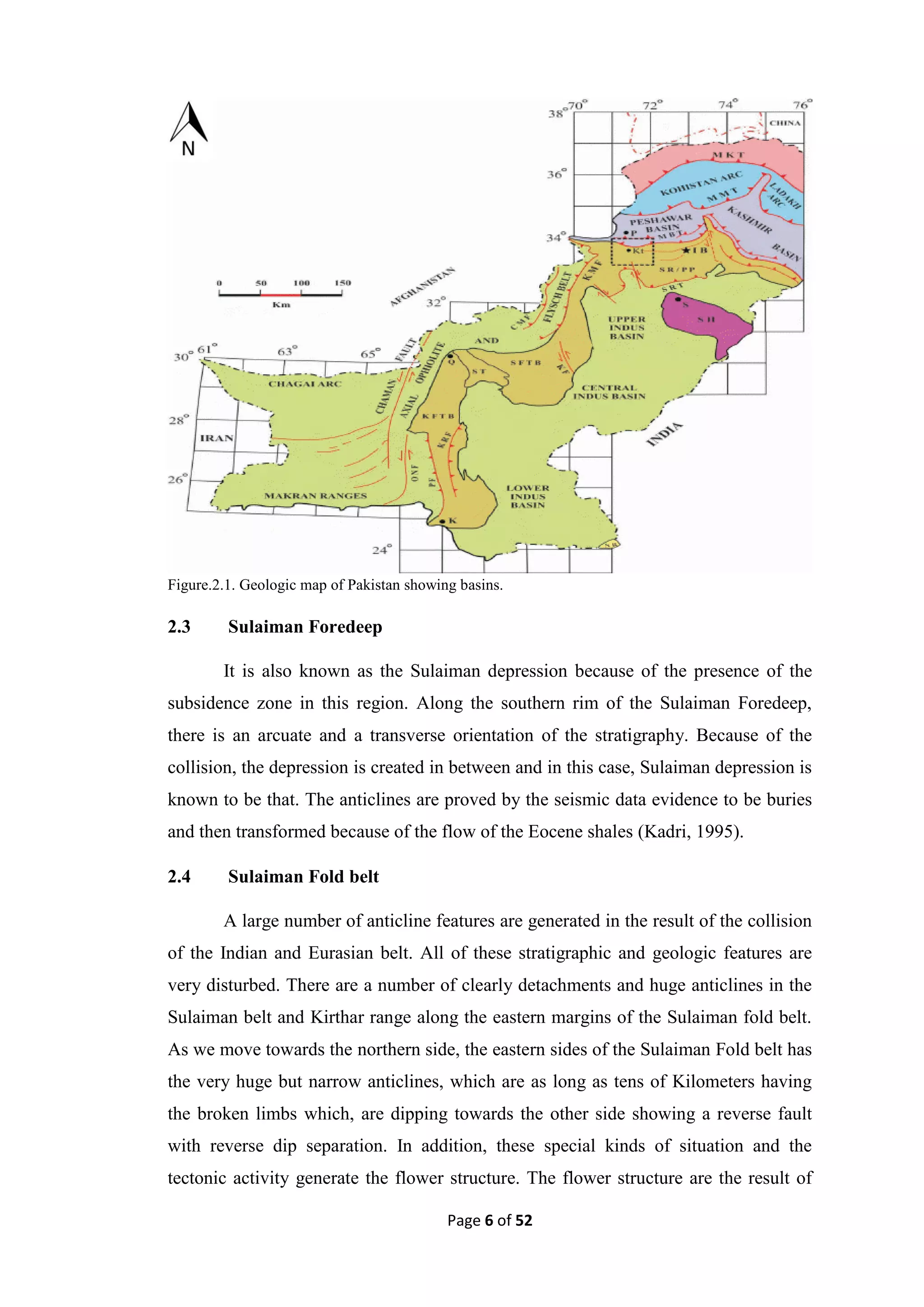 2D seismic interpretation and petrophysical analysis of kabirwala area ...