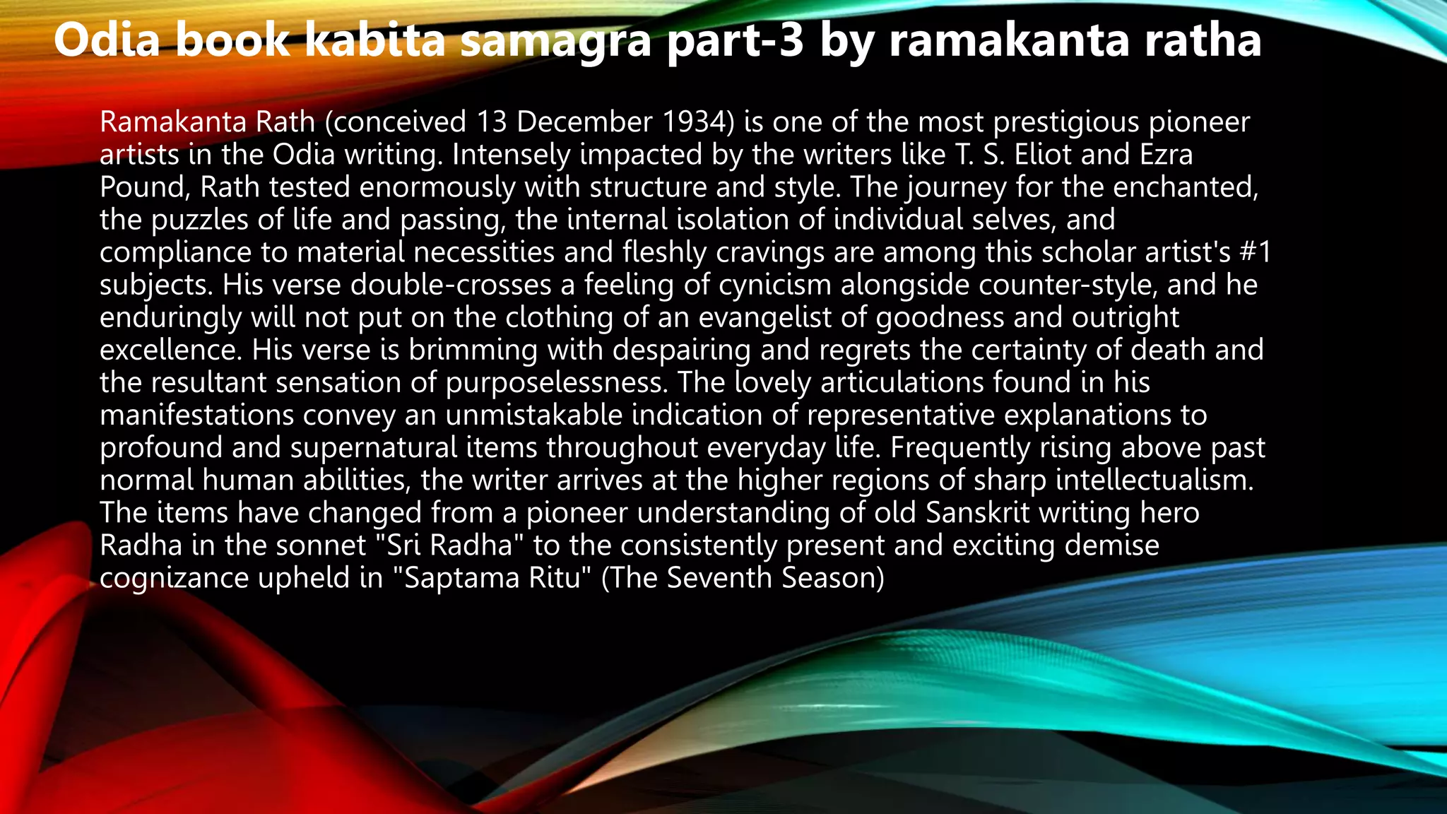 Kabita Samagra part-3 Odia Book By Ramakanta Ratha.pptx
