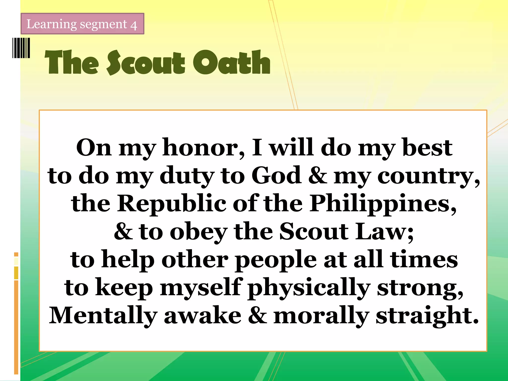 Kab scout ideals | PPTX