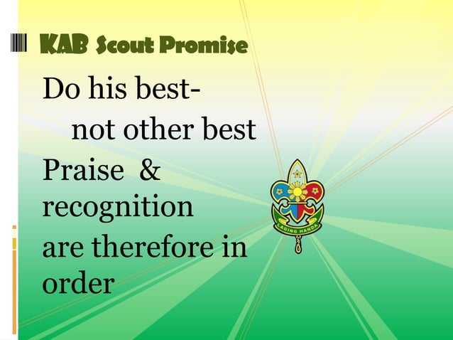 Kab scout ideals | PPTX