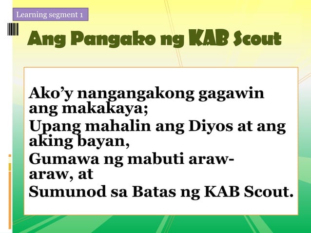 Kab scout ideals | PPTX