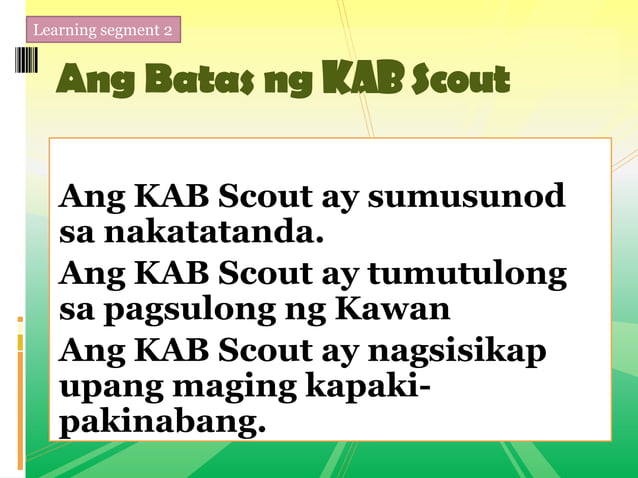 Kab scout ideals | PPTX