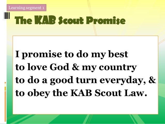 Kab scout ideals