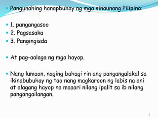 Kabuhayan ng sinaunang pilipino | PPTX