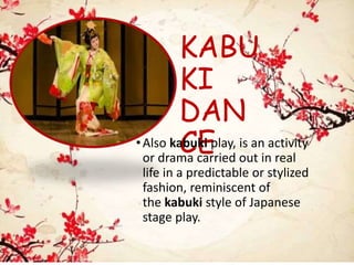 Kabuki Theatrical Powerpoint Presentation | PPTX