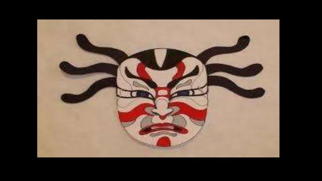 Kabuki masks - step by step | PPTX | Drawing and Sketching | Arts and ...
