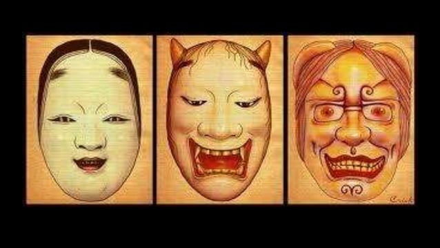 Kabuki masks - step by step | PPTX | Drawing and Sketching | Arts and ...
