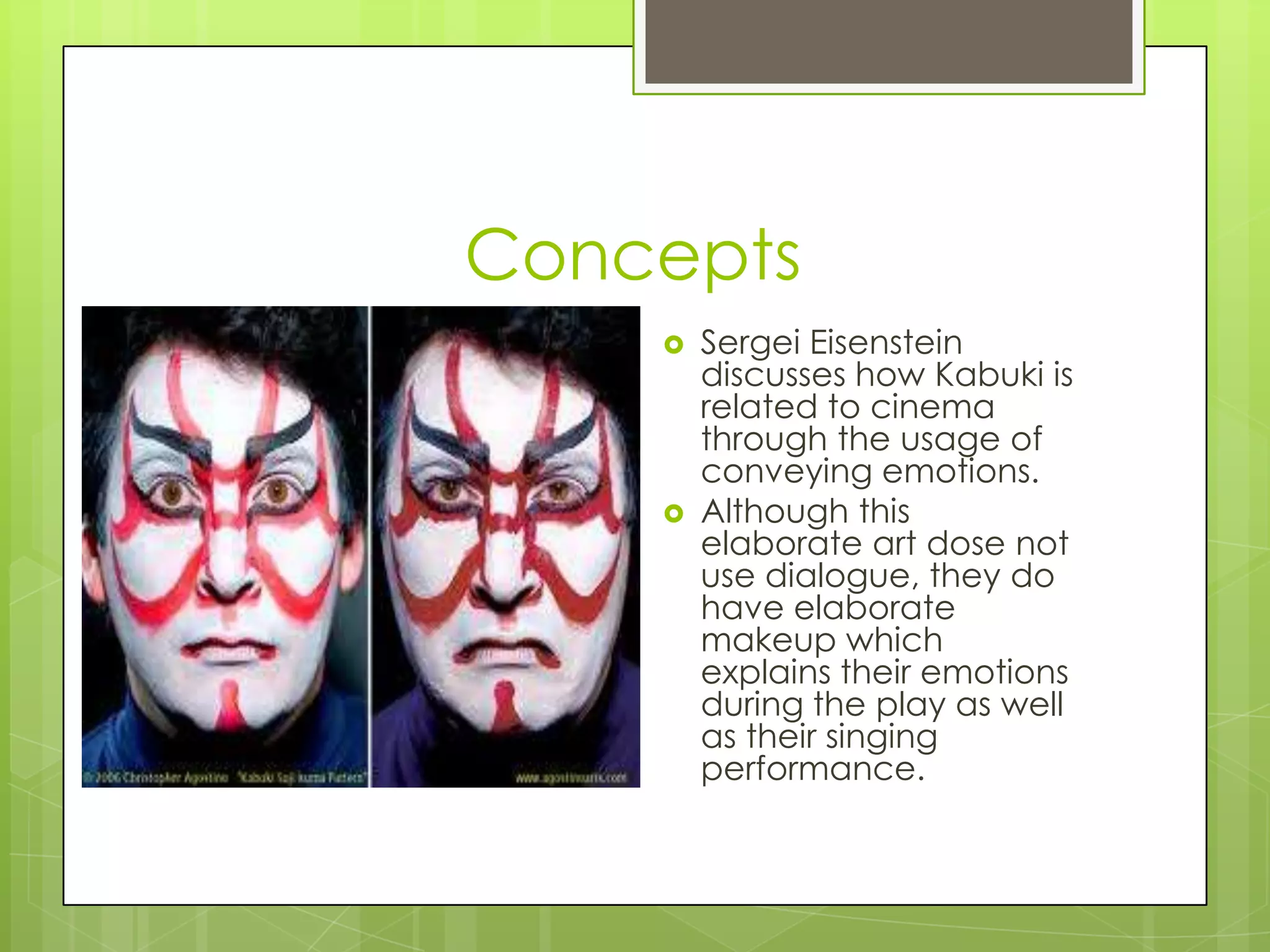 Kabuki theatre group project 2 | PPTX