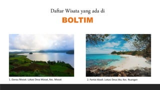 MasterPlan Kabupaten Boltim | PPTX
