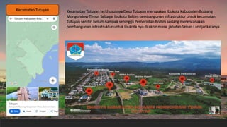 MasterPlan Kabupaten Boltim | PPTX