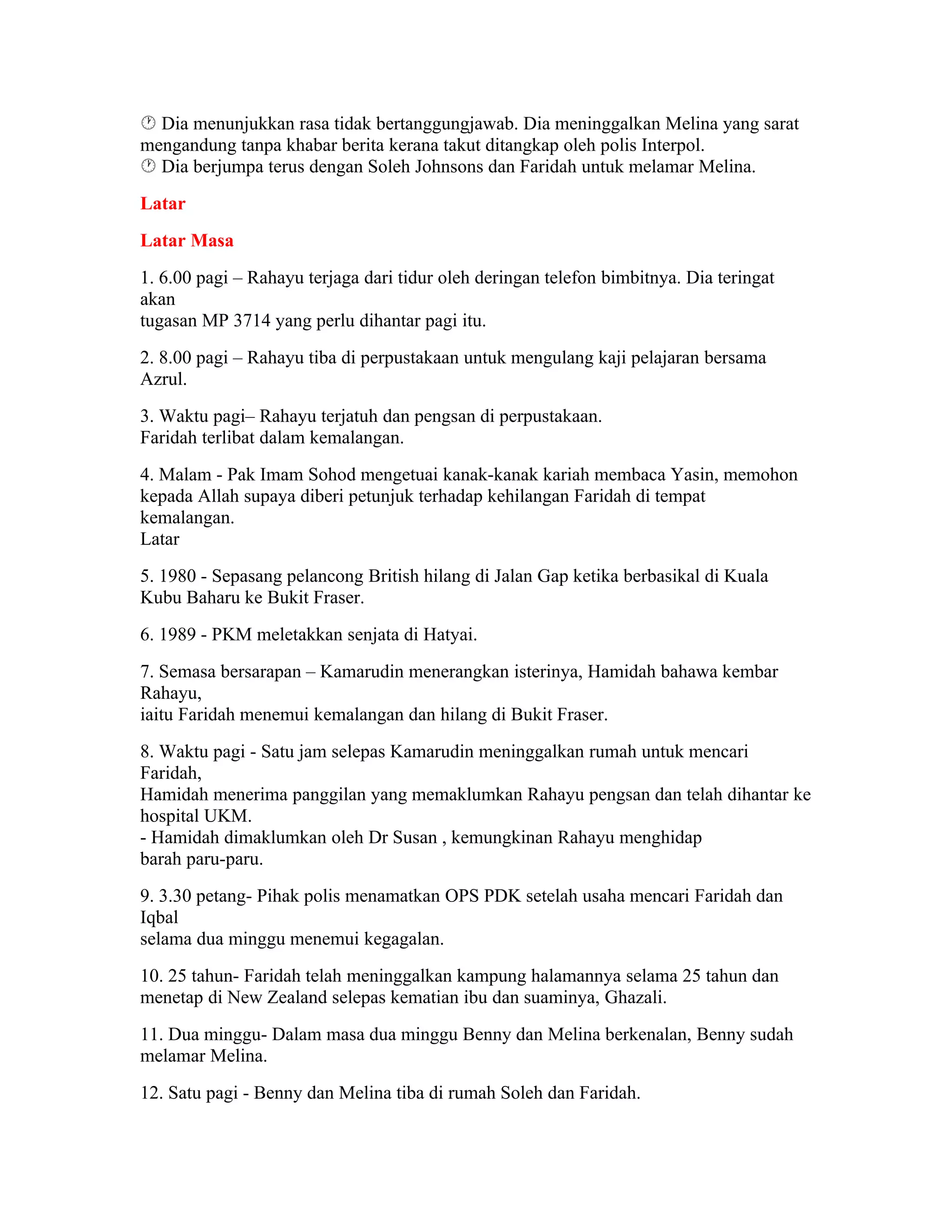 Kabus di perbukitan | RTF