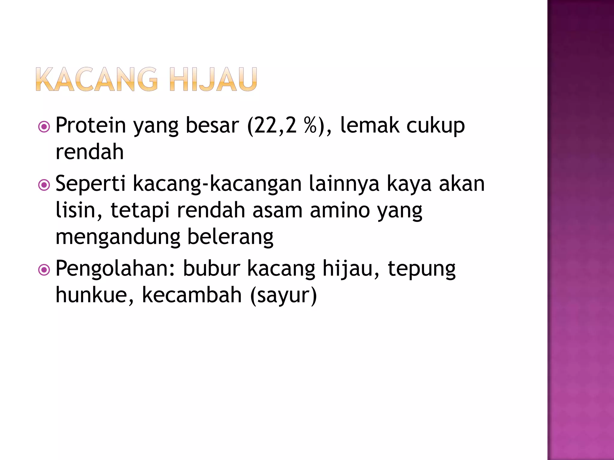 Kacang kacangan | PPTX