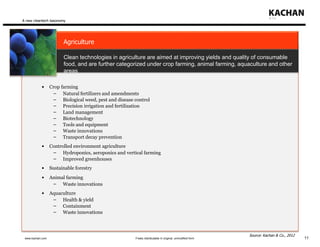 Cleantech taxonomy | PPTX